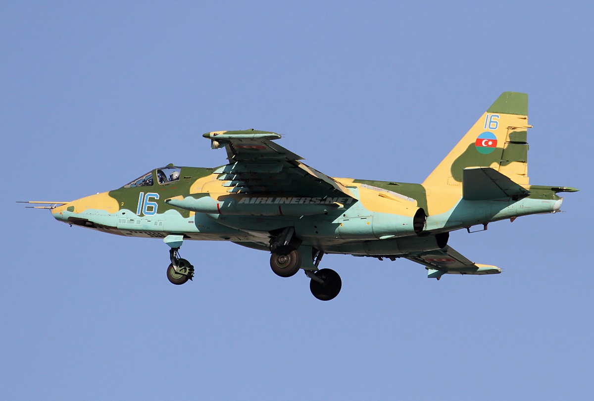 Azerbaijan Tests Su-25 Aircraft After Modernization Process in Turkey ...