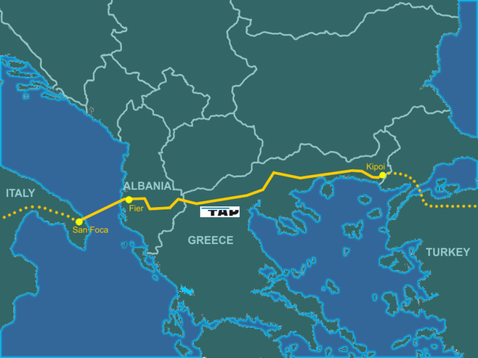 The Greek-Bulgarian interconnector has joined the TAP pipeline ...